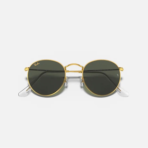 Ray-Ban | Accessories | Round Metal Legend Gold Ray Ban Sunglasses ...